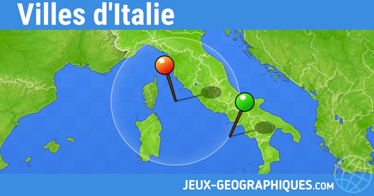 jeux-geographiques.com jeux gratuits Jeu Villes d Italie