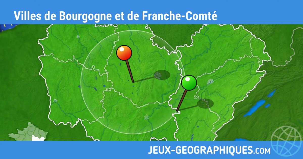 jeux-geographiques.com jeux gratuits Villes de Bourgogne et de Franche ...